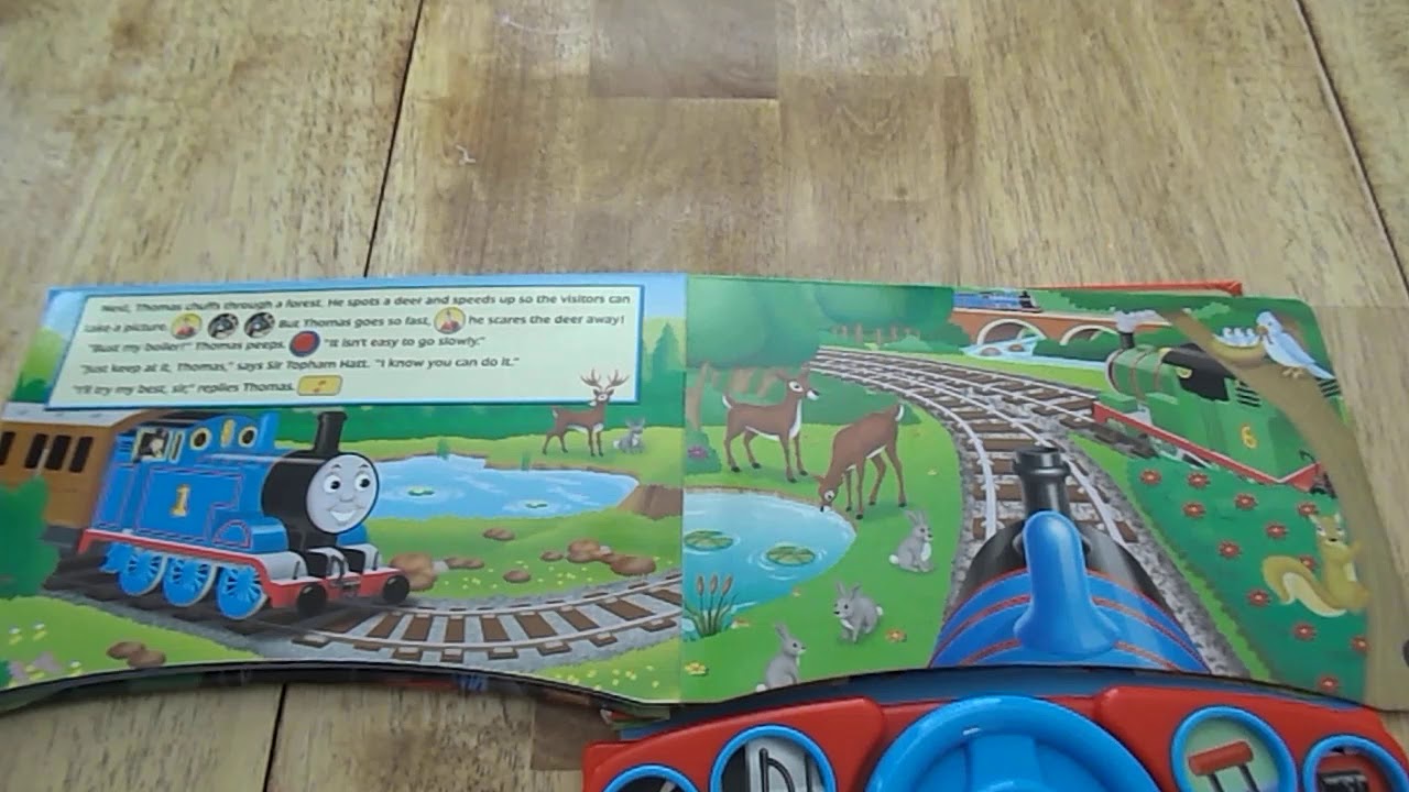 Thomas and Friends Read A Loud - Let's Go Thomas! - YouTube