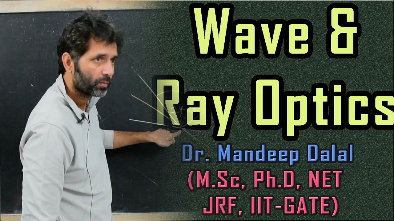 Lecture 10: Optics | Wave & Ray Optics | IIT-JEE, NEET-JEE, 12th, B.Sc ...