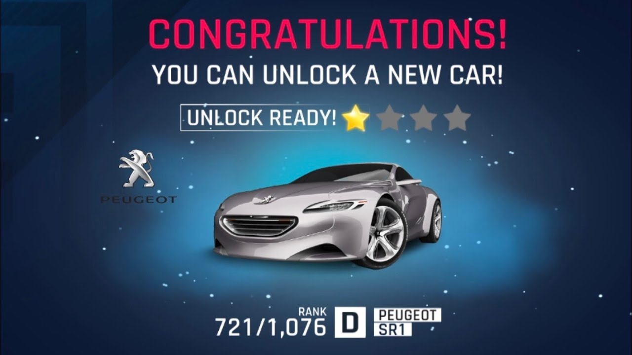 Asphalt 9 - Unlocked Peugeot SR1 - Starting Stage 1 of the Drakuma SE ...
