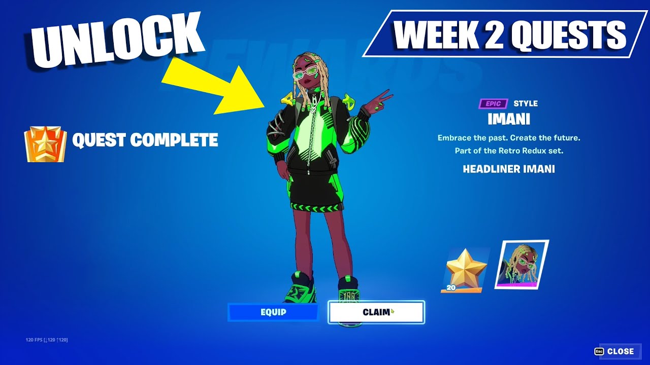 Fortnite Week 2 Quests : COMPLETE [Gameplay] - YouTube