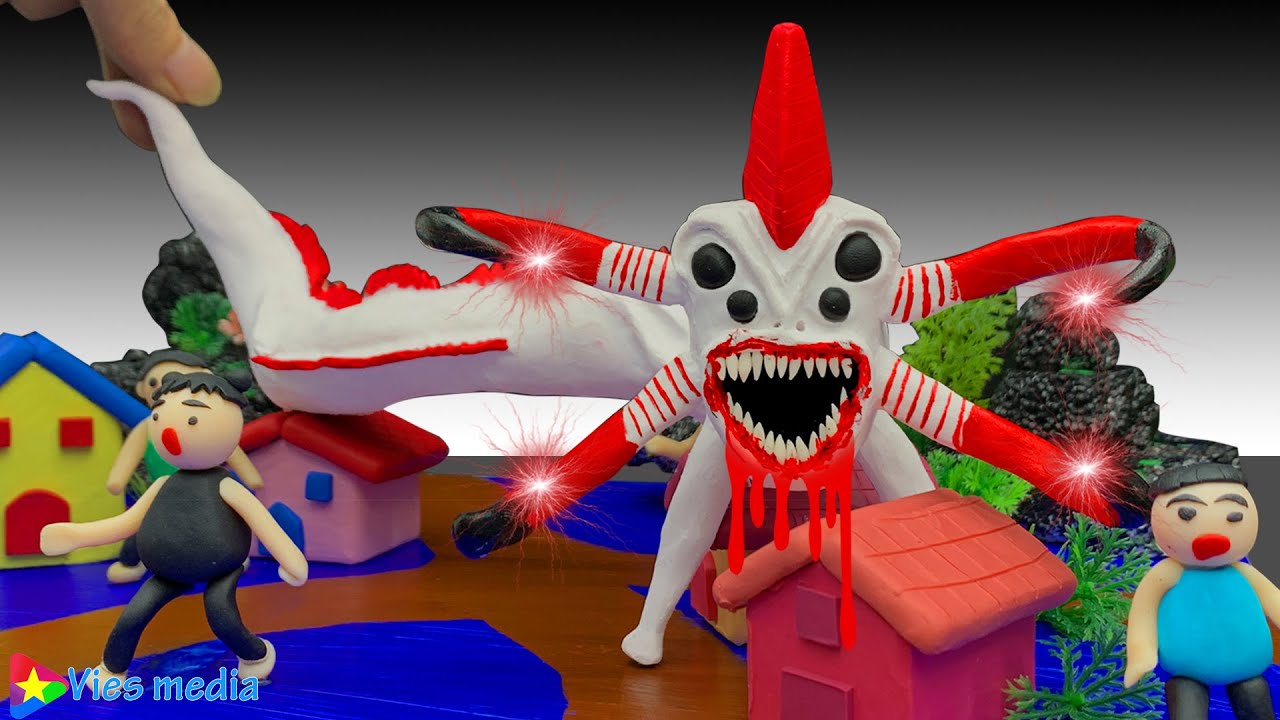 Making Reaper Leviathan of SUBNAUTICA In City With Clay | Trevor ...