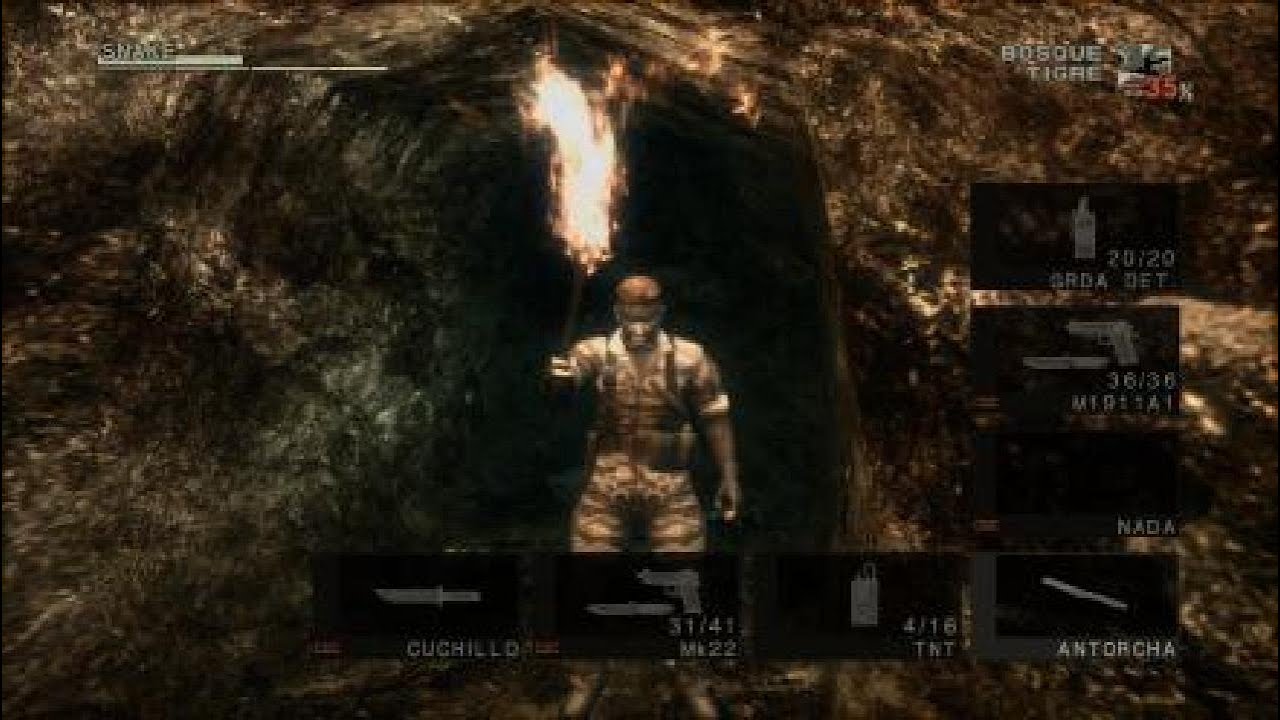 Como conseguir la Antorcha y Gafas de Vision Nocturna | Metal Gear ...