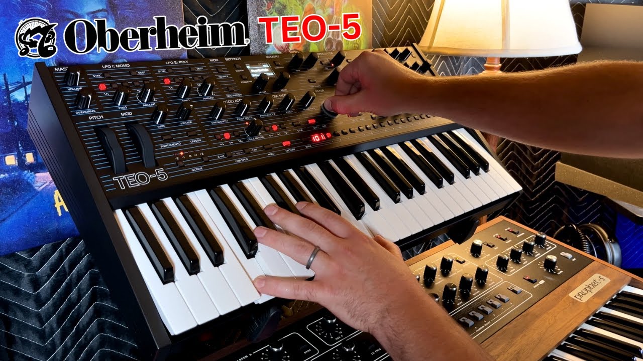 Oberheim TEO-5 - Unboxing and Preset Playthrough - YouTube