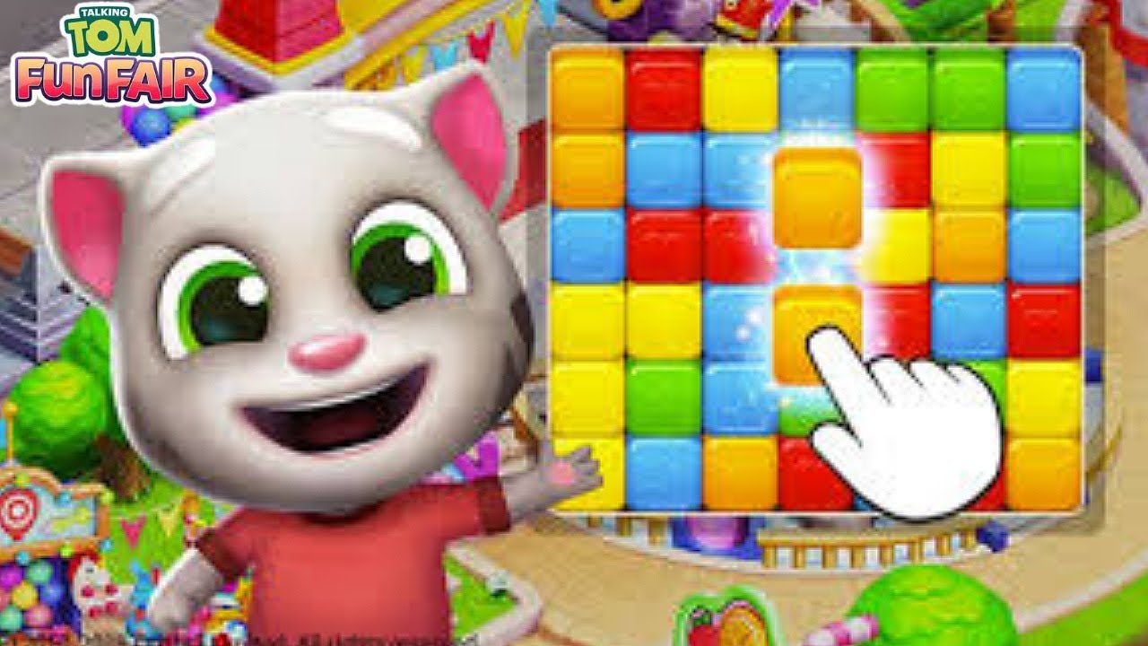 Talking Tom Fun Fair stage 97 - 102 Gameplay Android ios - YouTube