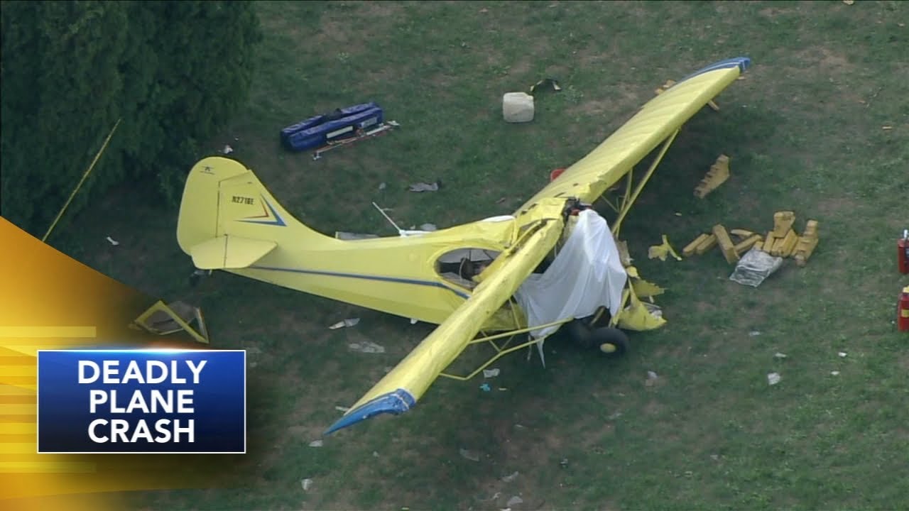 2 Dead After Plane Crashes In New Jersey Residential Neighborhood Youtube