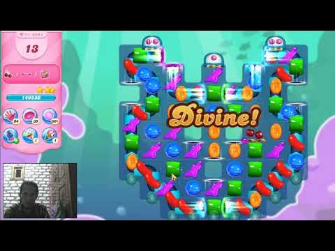 Candy Crush Saga Level 8541 - 3 Stars, 18 Moves Completed - YouTube