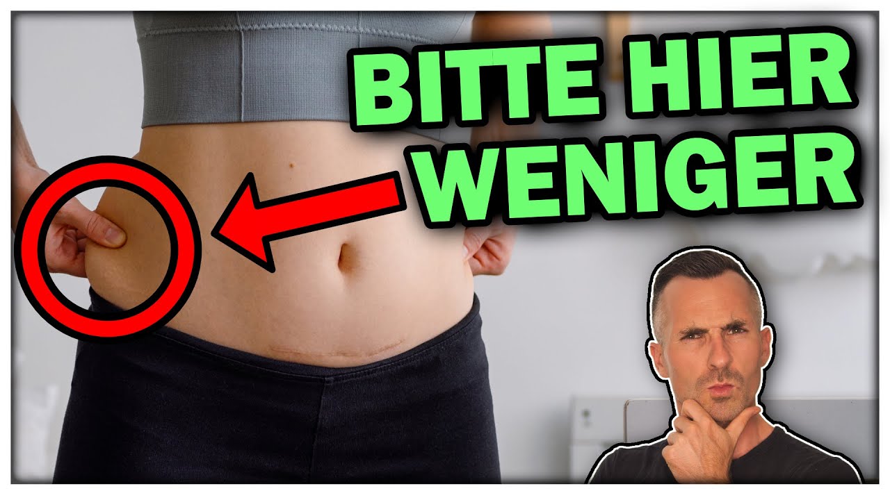 Gezielt Körperfett abnehmen? Nur an der Hüfte oder Bauch Fett verlieren ...