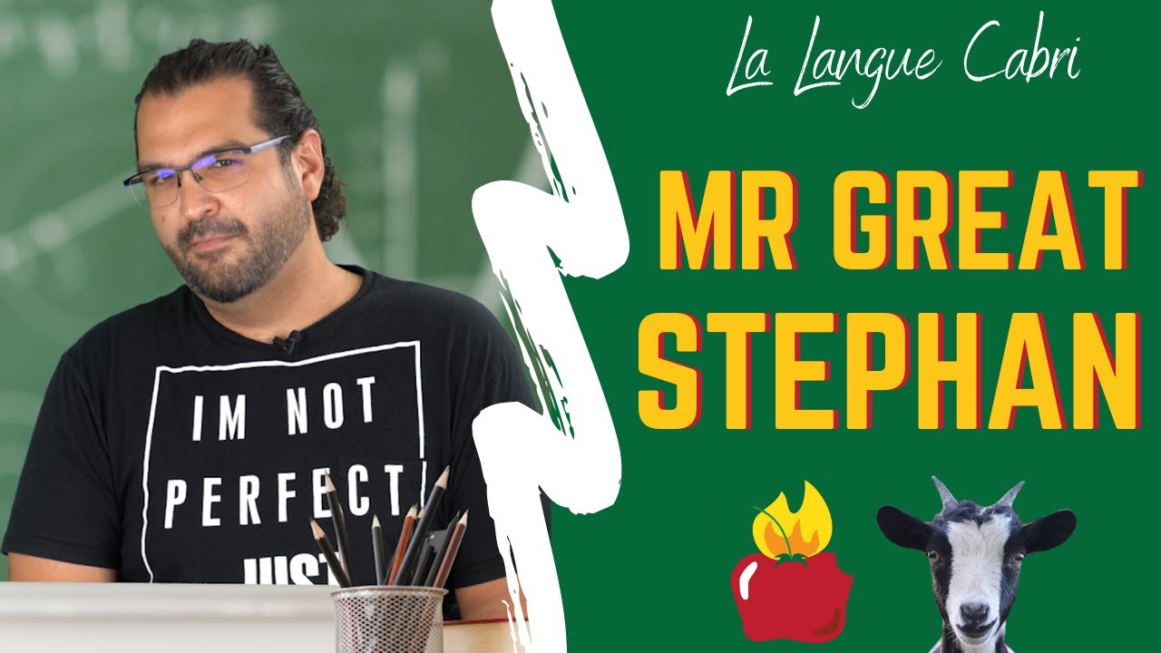 Mr Great Stephan - La Langue Cabri - YouTube