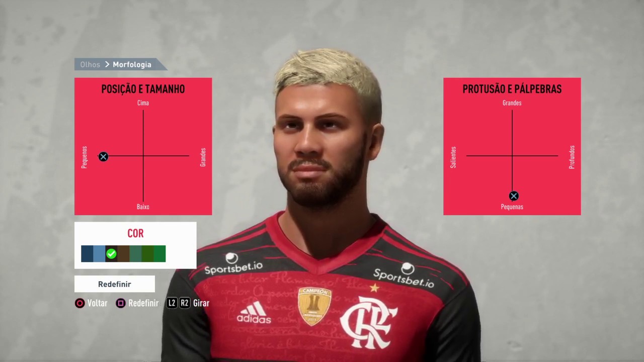 Gabriel Barbosa Gabigol Tutorial Face Youtube