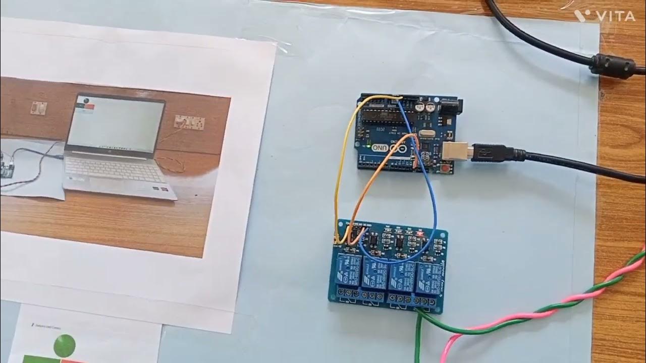 Lamp ON_OFF control using Python GUI - YouTube