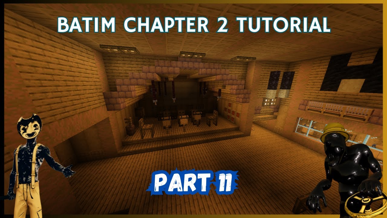 How To Make Bendy & The Ink Machine Chapter 2! (Part 11) (Minecraft ...