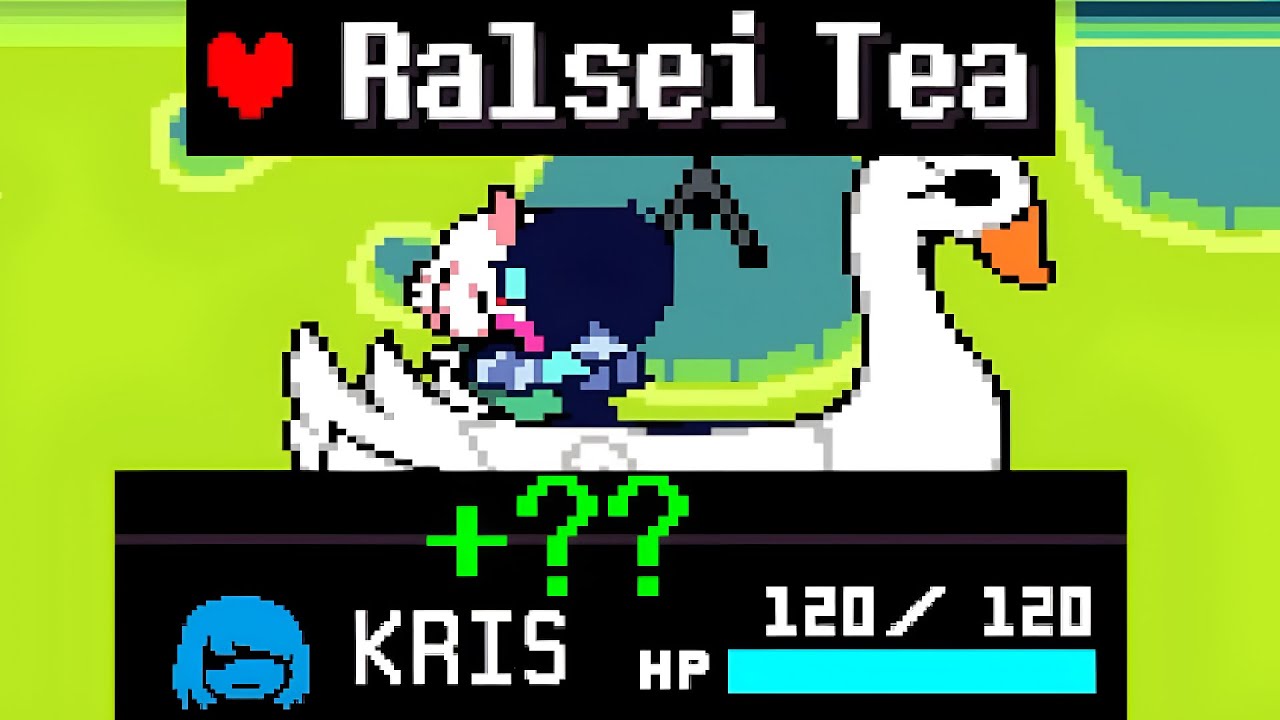 Does Kris Get MORE Healing from Ralsei tea over time? [Deltarune ...