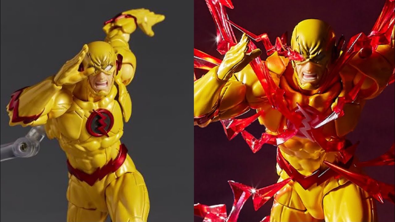 New revoltech yamaguchi reverse flash dc comics a must have action ...