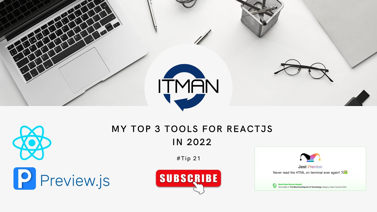 It Man Tip 21 My Top 3 Tools For Reactjs In 2022 Vietnamese Youtube