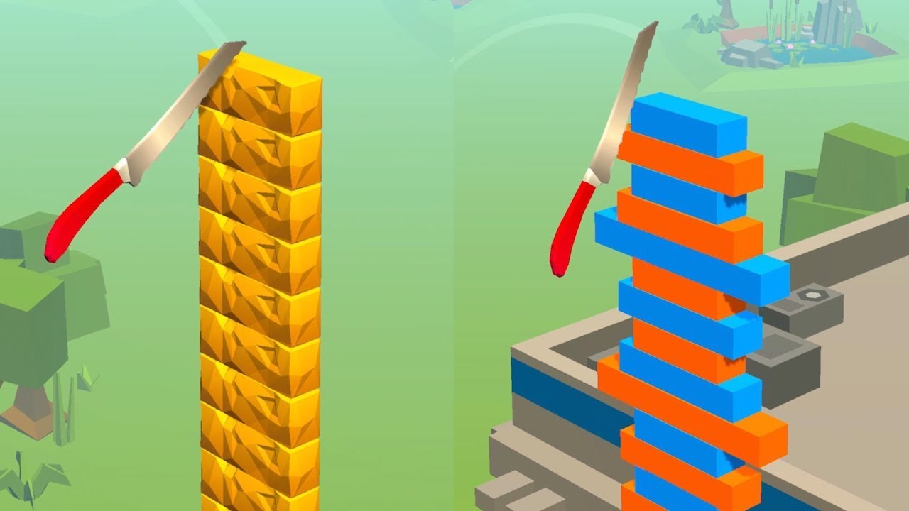 Slice Master! Very Satisfying And Relaxing ASMR Slicing Game - YouTube