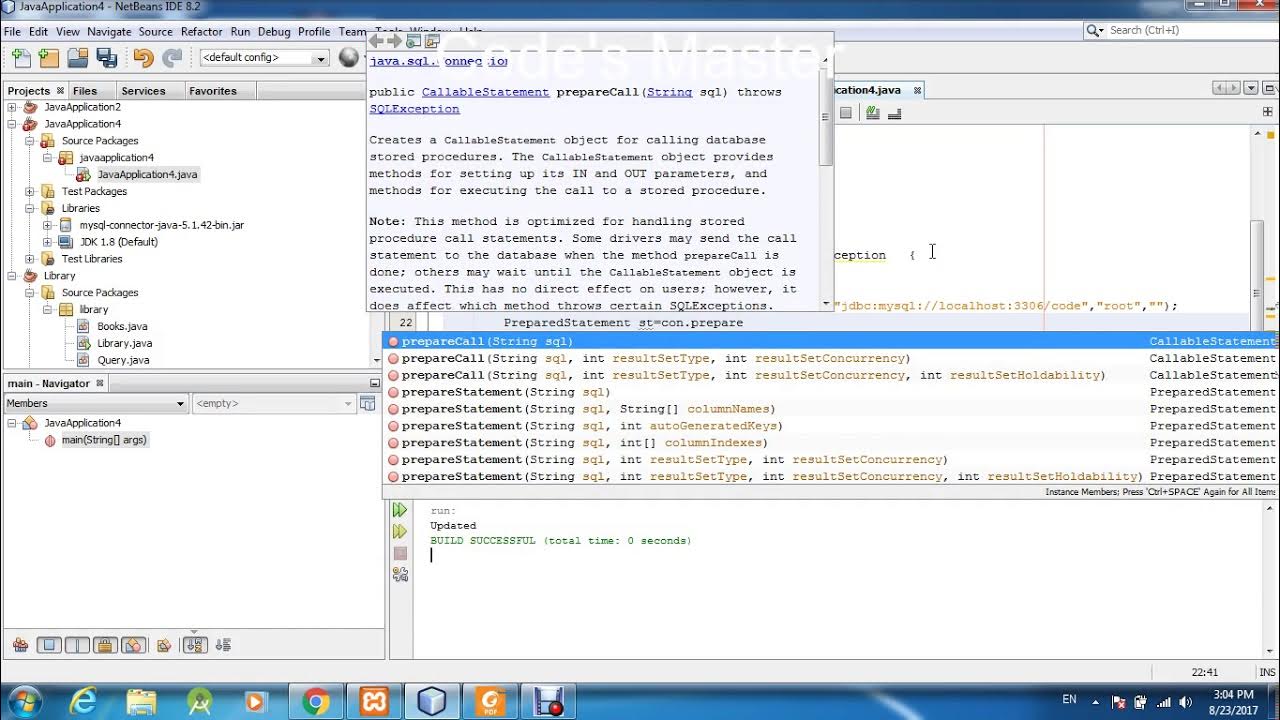 How to update Record In a Database using java - YouTube