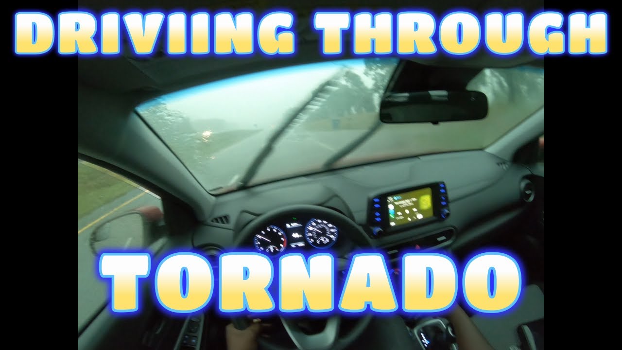 DRIVING THROUGH A TORNADO - YouTube