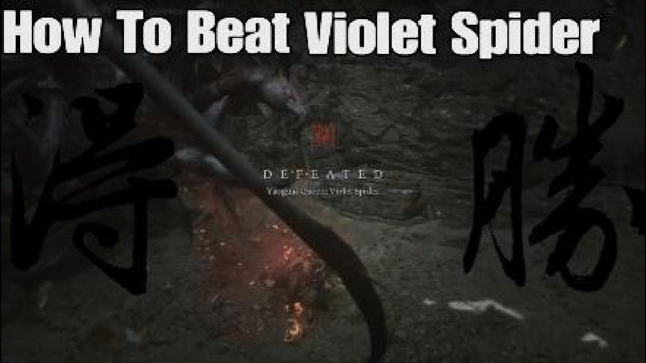 How To Beat Violet Spider: Black Myth Wukong - YouTube