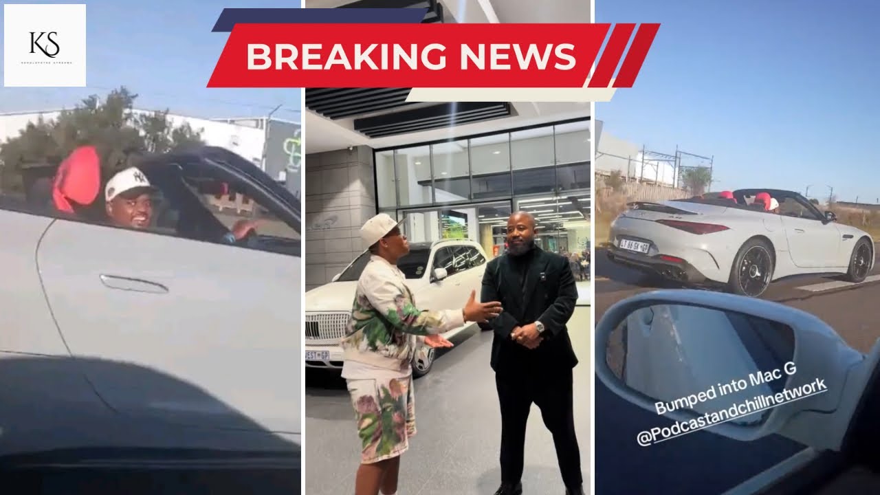 MacG Seen Driving R2,5 Million AMG SL43, Ghost Hlubi Pulls “Nyoviolis ...