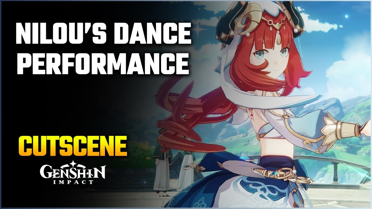 Nilou's Dance performance (Cutscene) - Genshin Impact - YouTube