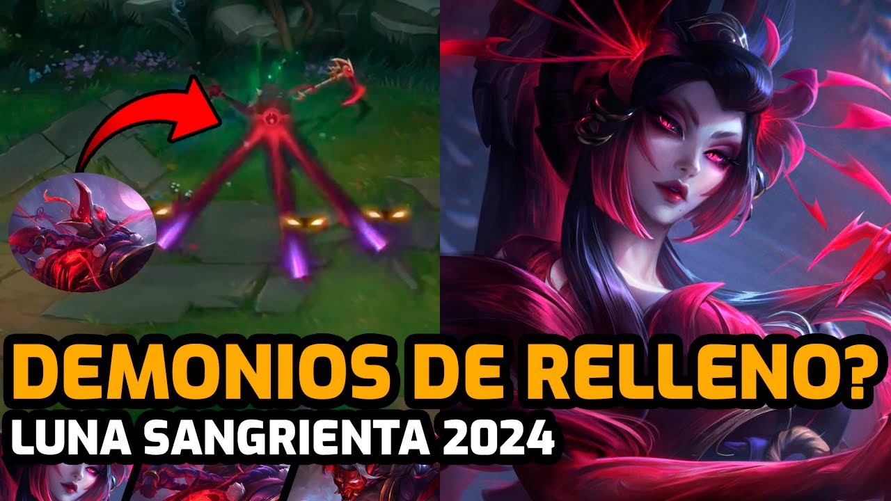 SKINS BUENAS pero MEJORABLES - NUEVAS SKINS LUNA DE SANGRE 2024 ...
