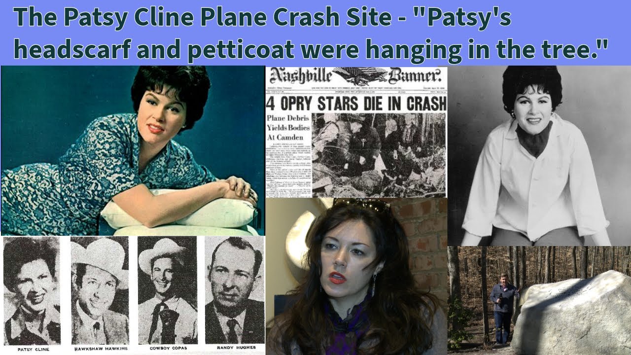 The Site of the Fatal Patsy Cline Plane Crash with People Who Were ...