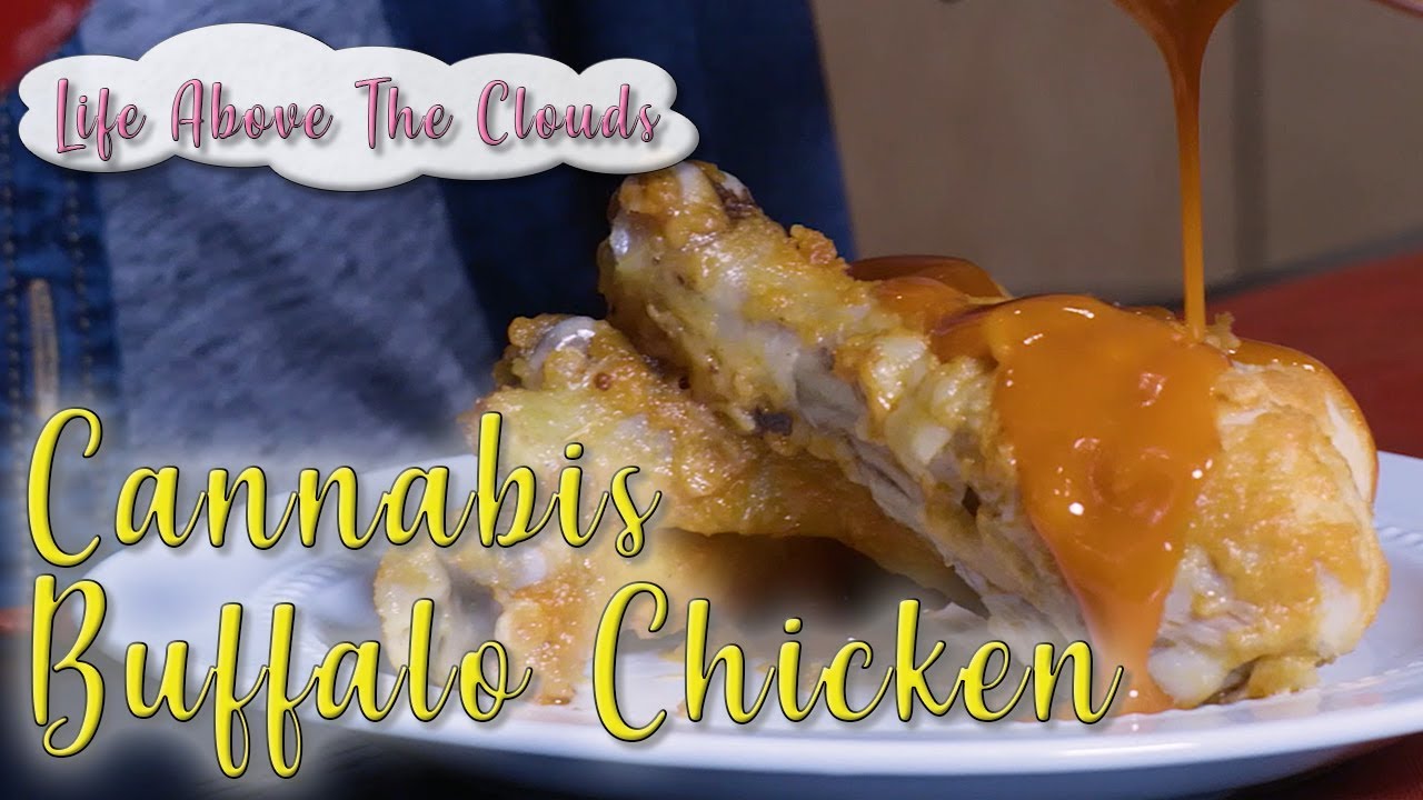 Baked Cannabis Buffalo Chicken Drumsticks - YouTube