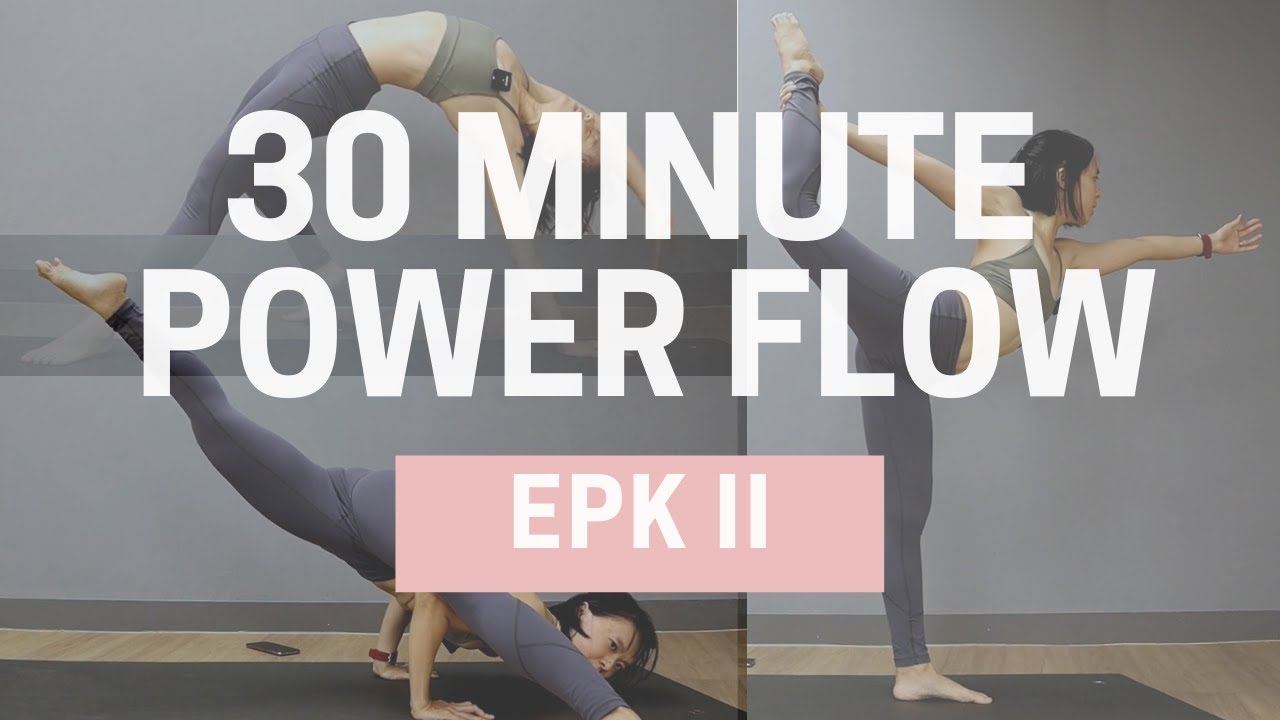30-Min Intermediate/Advanced Yoga Flow with Erin - EPK2 - YouTube