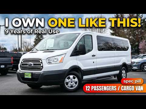 2018 Ford Transit-350 XLT Review | The Most Versatile Van You Can Buy?