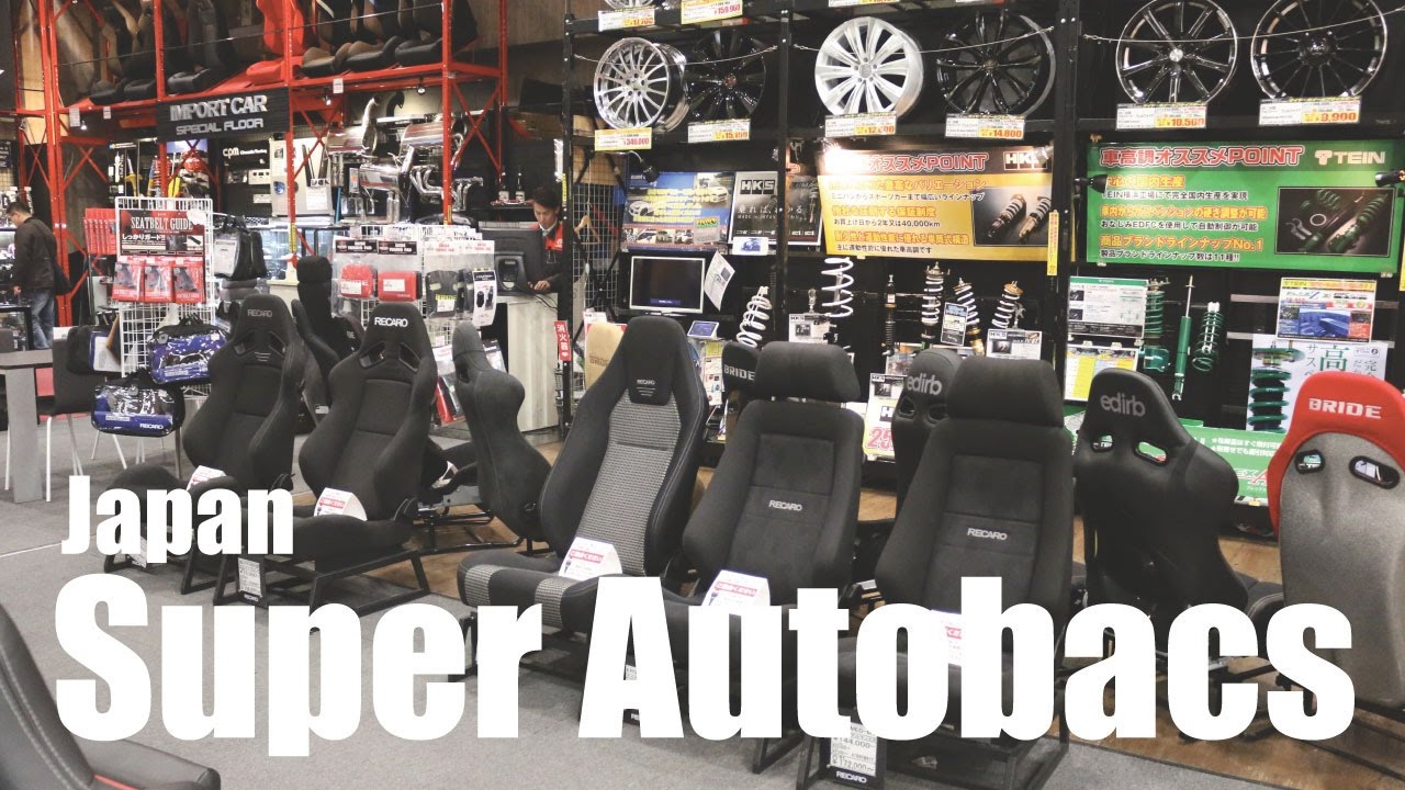 So Exciting! First Day in Japan - Super Autobacs (JDM Parts Store ...