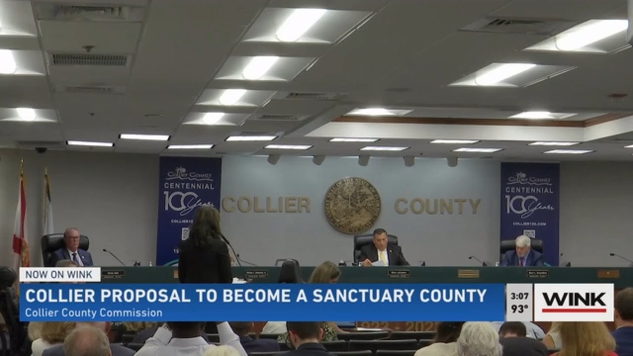 Collier County's proposal to become a sanctuary county - YouTube