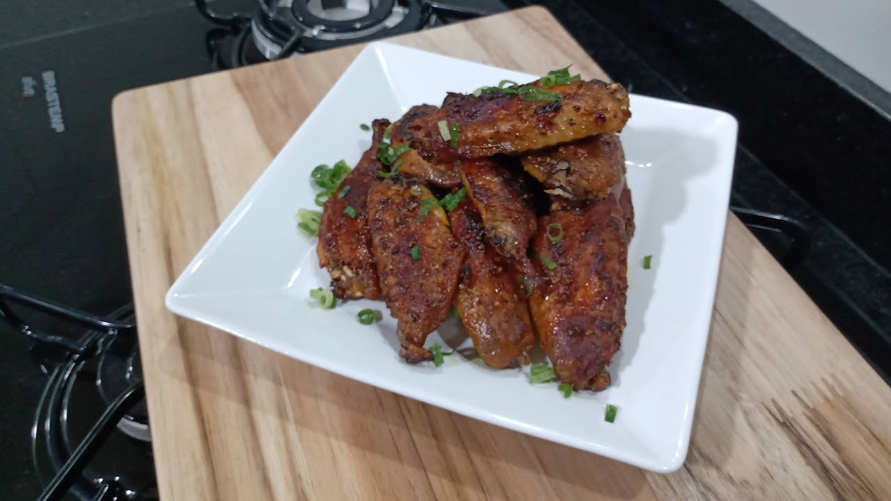 TULIPA DE FRANGO ASSADA NO FORNO - Crocante por fora e suculenta por ...
