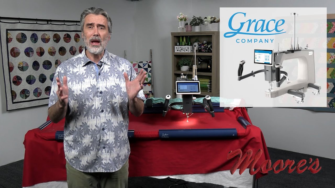 Grace Long Arm Sale | Moore's Sewing Center - YouTube