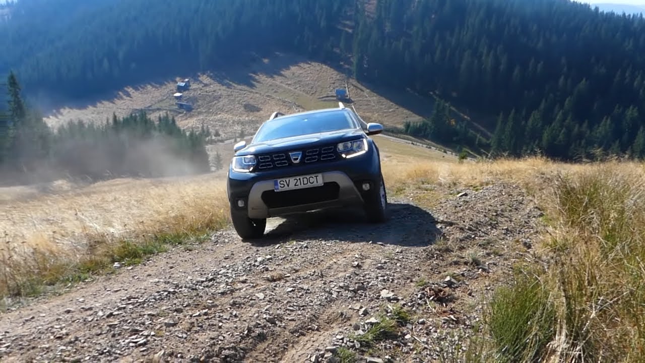 Dacia Duster 2019 Offroad Fun 4x4 Mode - YouTube
