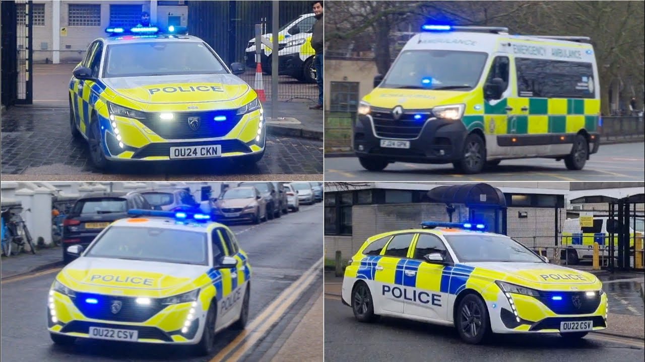 *BLUE LIGHT DEMO* Cambridge/ Parkside Police Station Spotting - YouTube