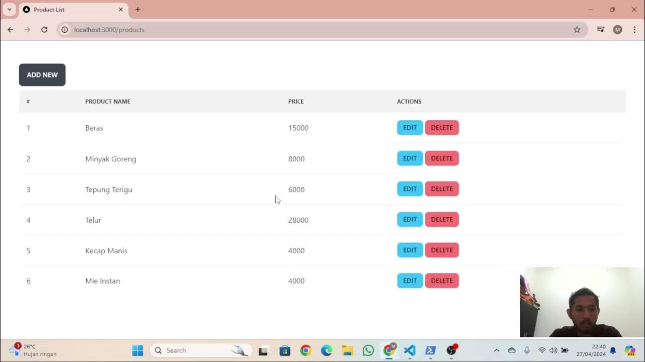 UAS Pemrograman Berbasis Framework - YouTube