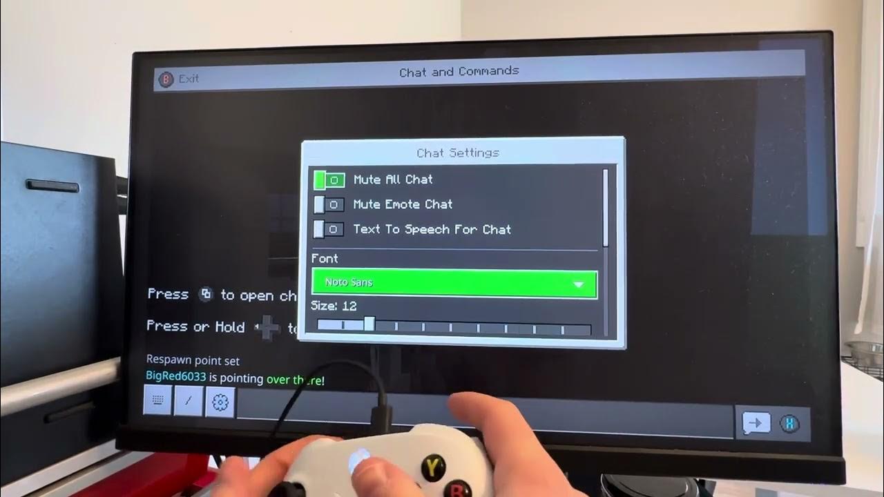 Minecraft Bedrock: How to Adjust Chat Text Size 2025 (Easy Walkthrough ...
