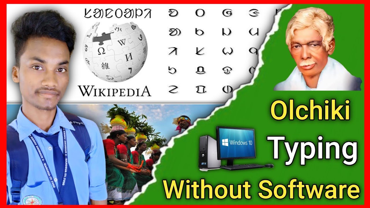 Santali Olchiki Typing Without Software in Computer | Olchiki Software ...