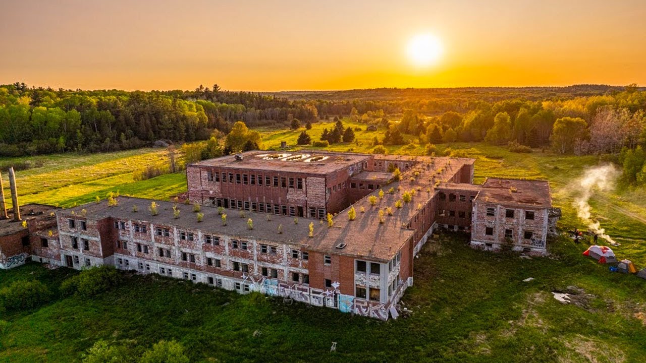 Burwash Correctional (Camp Bison) Abandoned Prison - YouTube