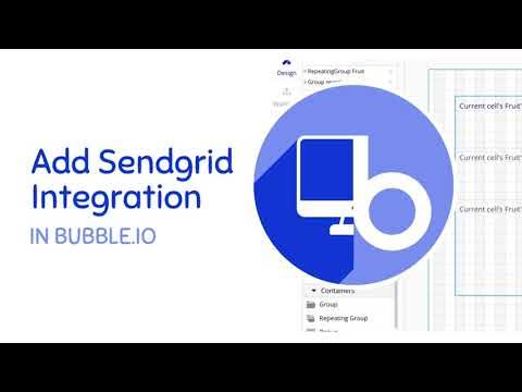 How to Add Email Functionality to Your Bubble.io App with SendGrid - YouTube