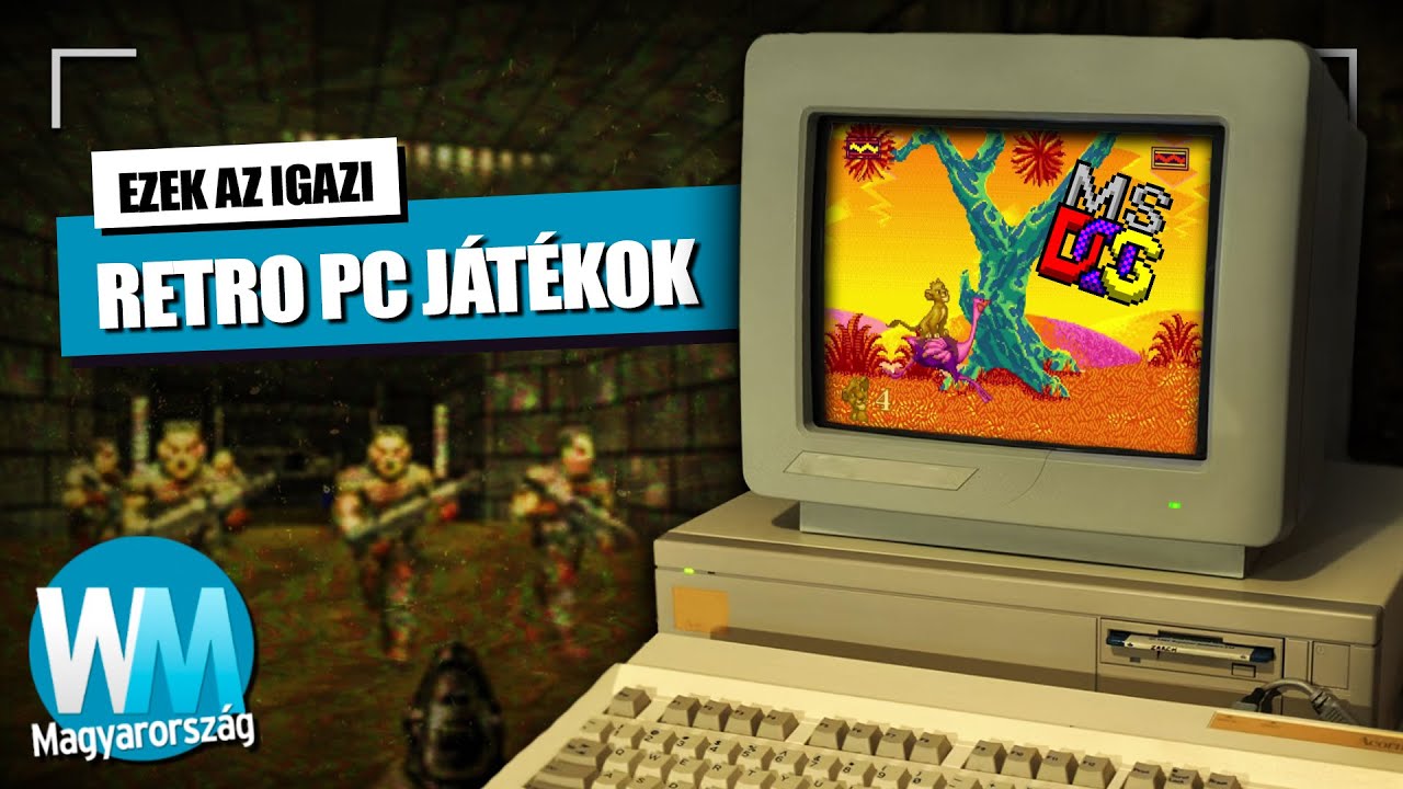 Top 20 felejthetetlen DOS retro videojáték - YouTube
