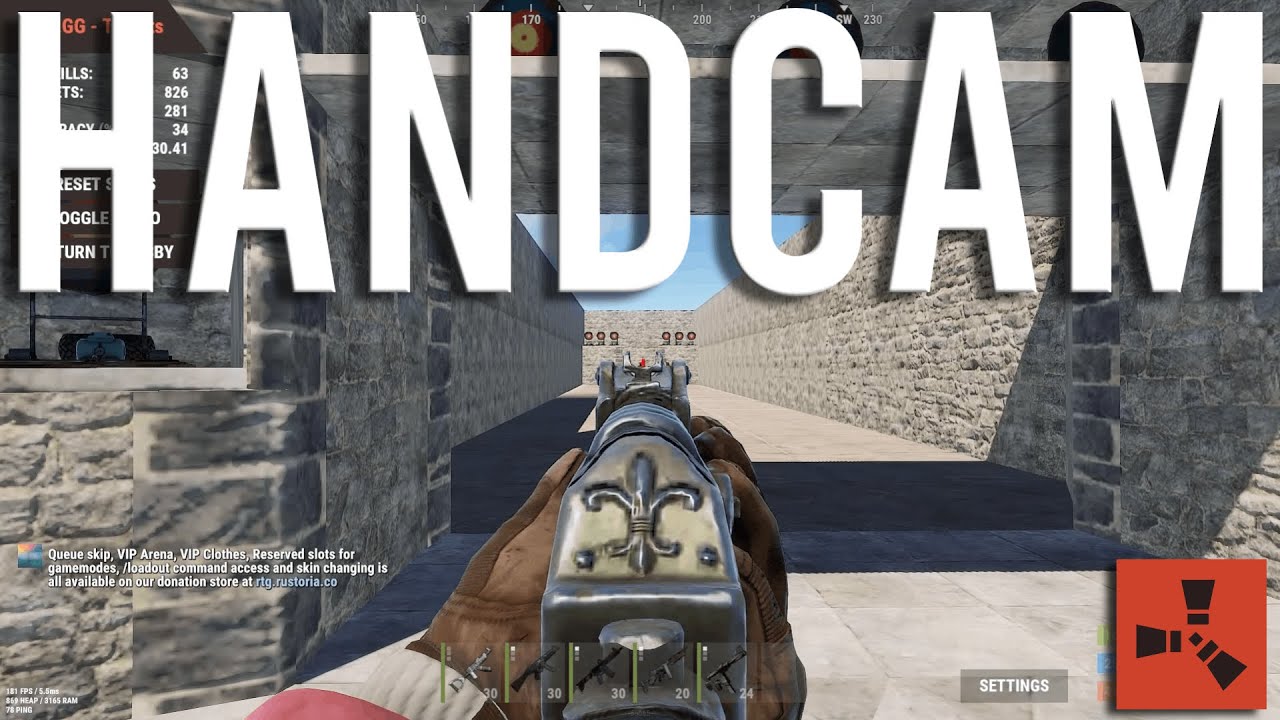 RUST - Is TXEN using Scripts With The AK? (Hand Cam) - YouTube