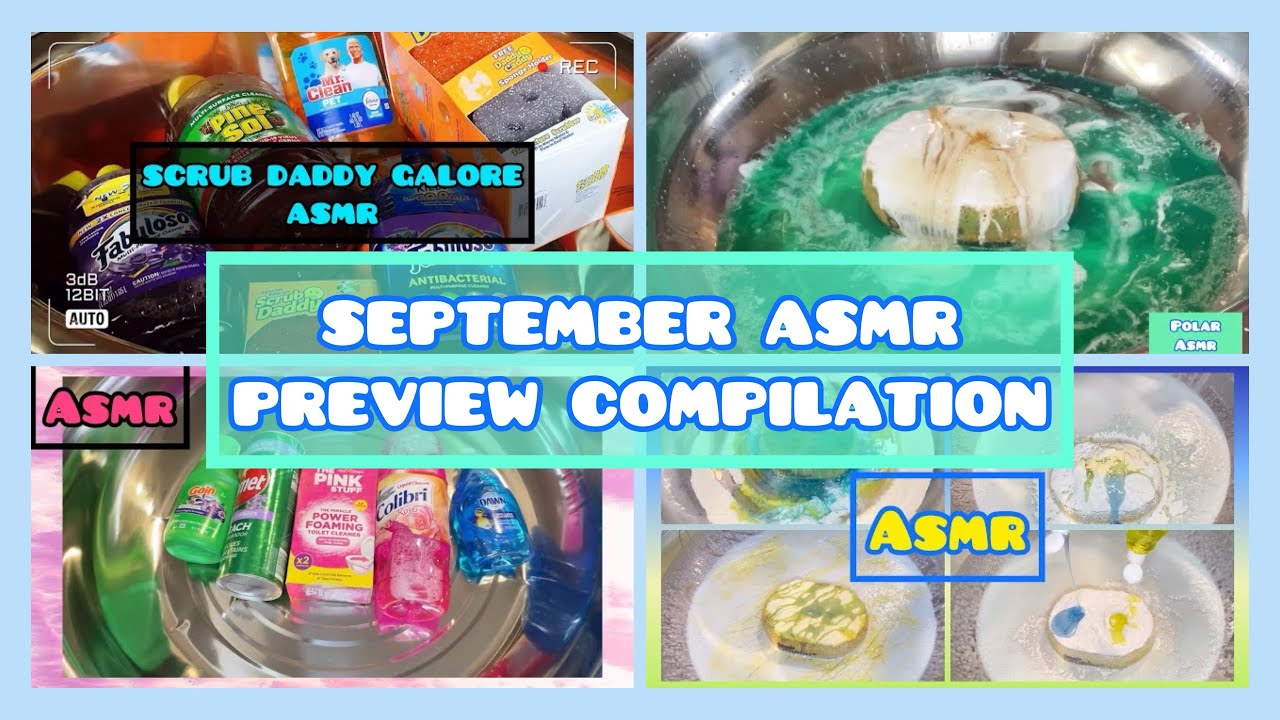 SEPTEMBER ASMR PREVIEW COMPILATION - YouTube