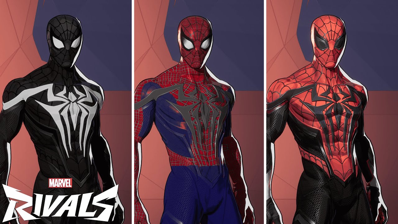 Marvel Rivals - New Spider-Man Skins - YouTube