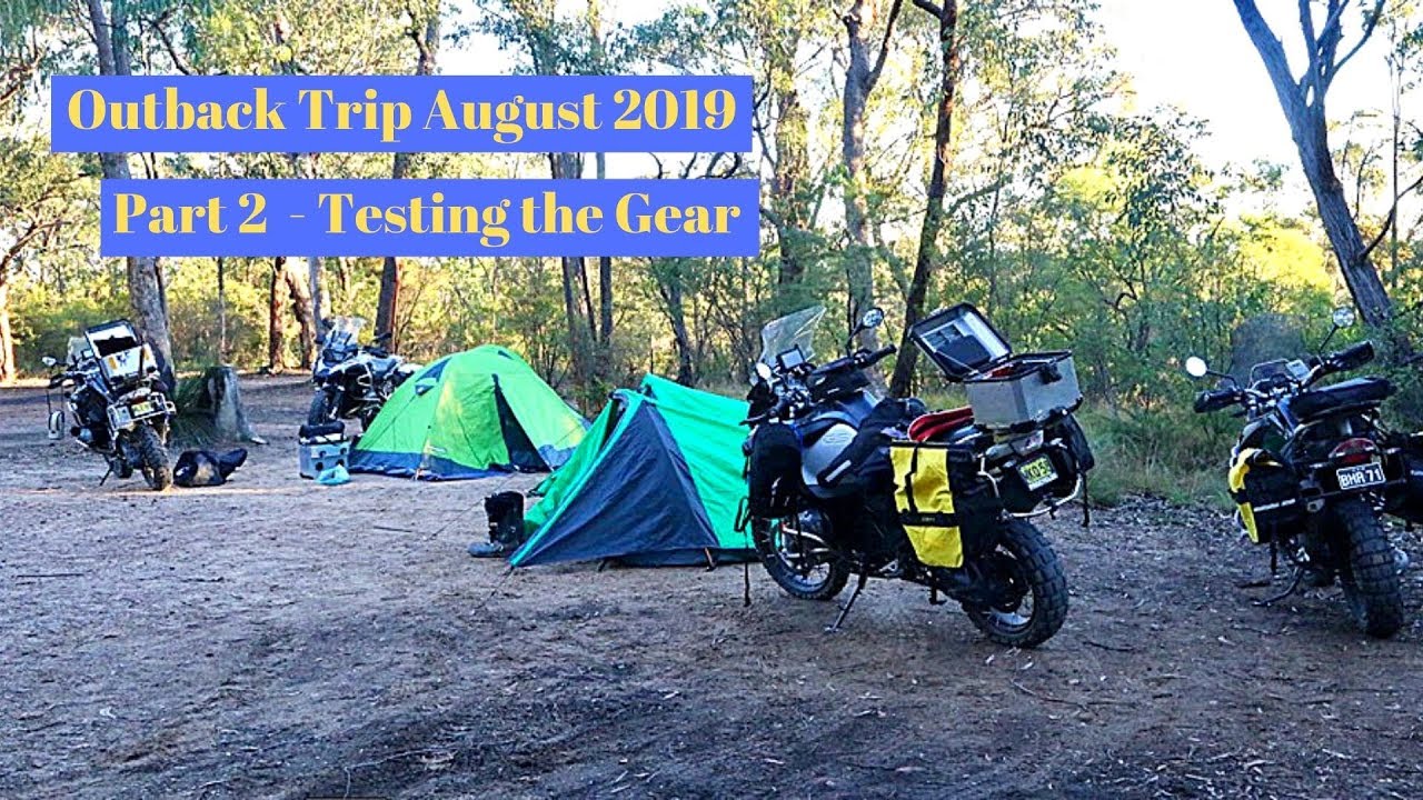 August 2019 Outback Adventure Ride - Gear Check - YouTube