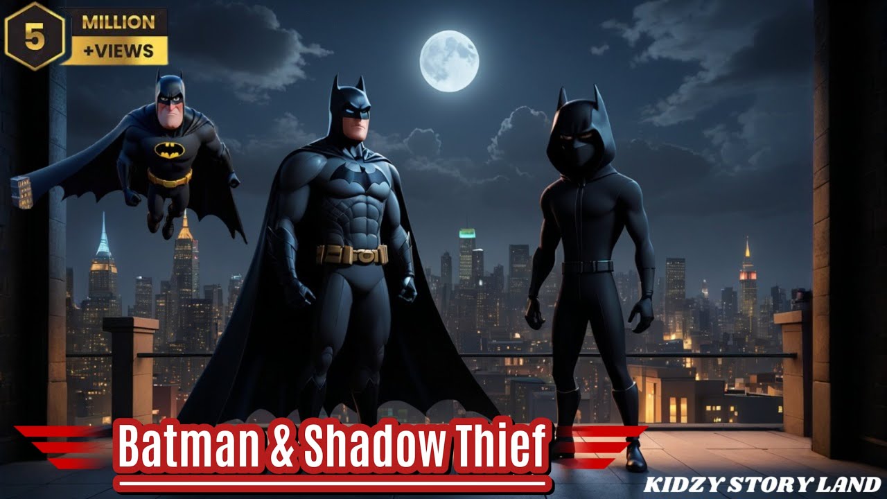 Batman and Shadow Thief| Kidzy Story Land| cartoon for kids| بیٹمین اور ...