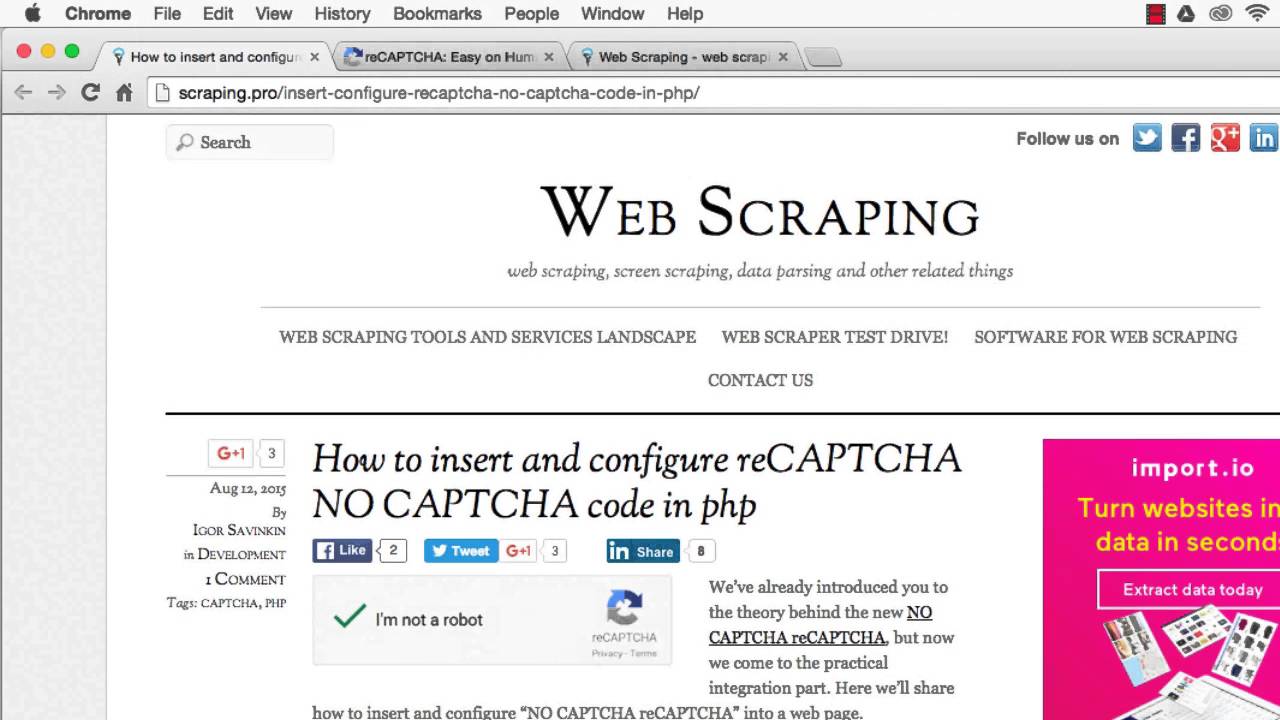 How To Insert And Configure Recaptcha No Captcha Code In Php Youtube 6954