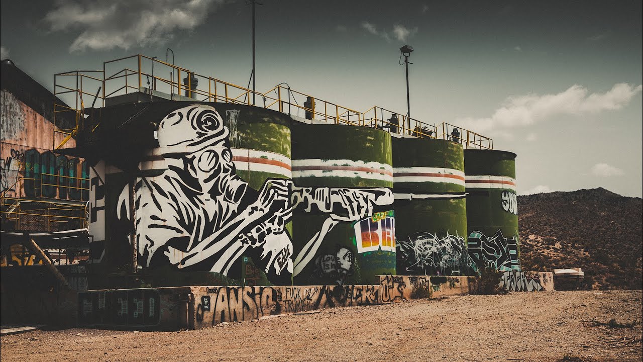 Abandoned Gold Mine — With Insane Graffiti - YouTube