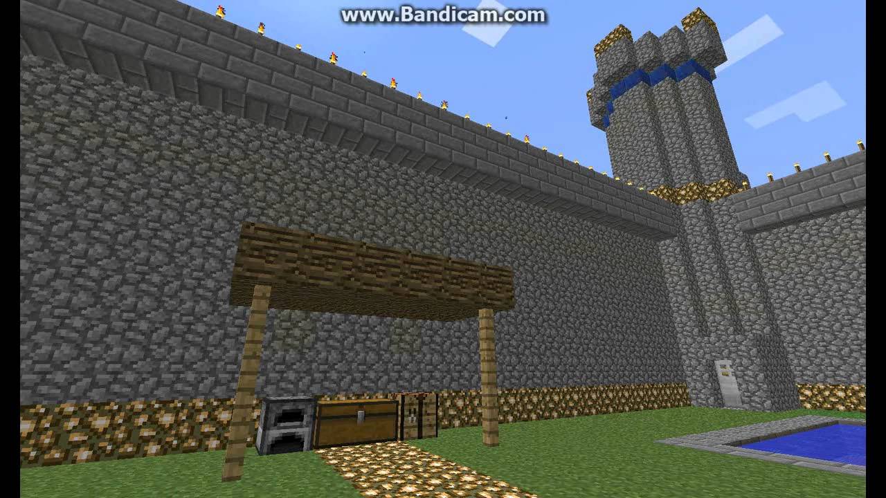 siege on castle steve map v3 - YouTube