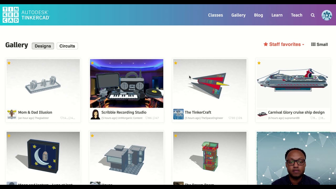 Tinkercad Gallery - YouTube